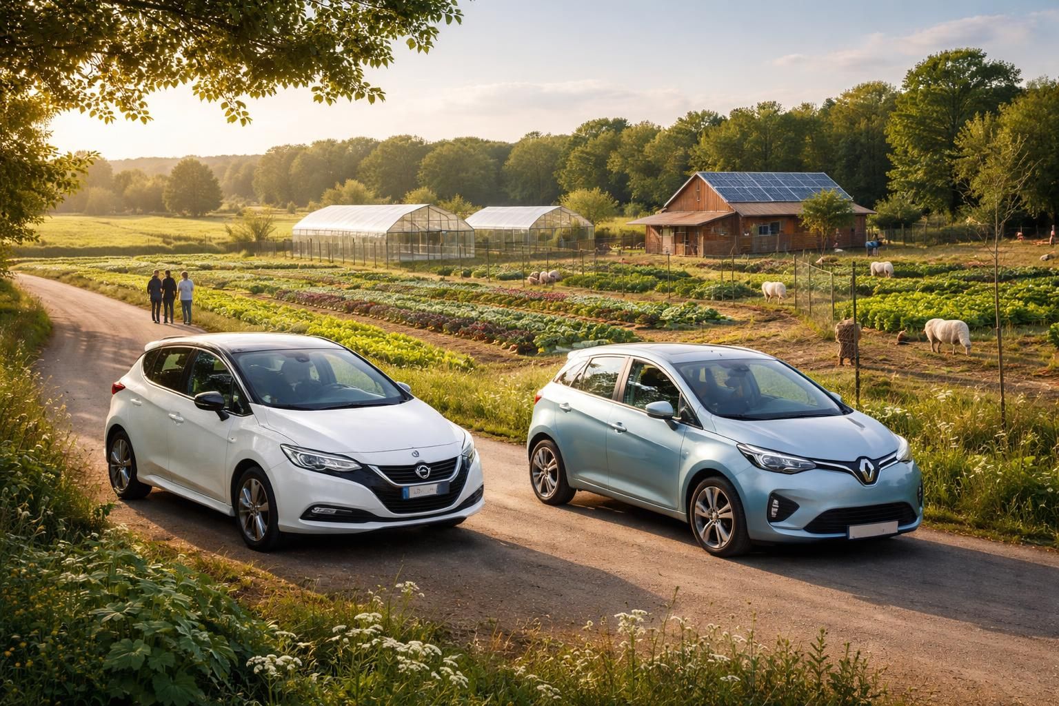 Road trip écologique en Renault Zoé et Nissan Leaf pour visiter les ...